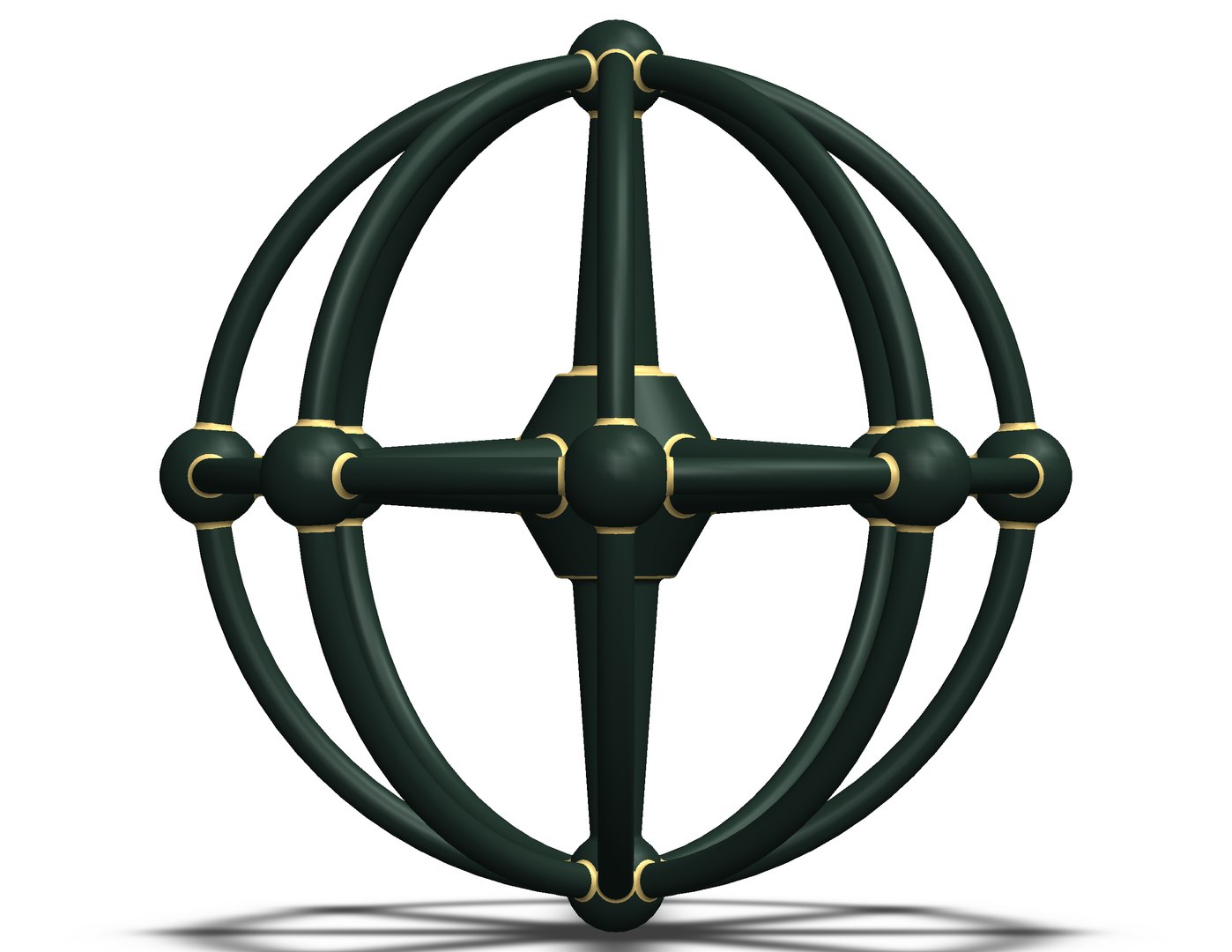 3D Wireframe Shape Geometric Sphere Linked - TurboSquid 2201213