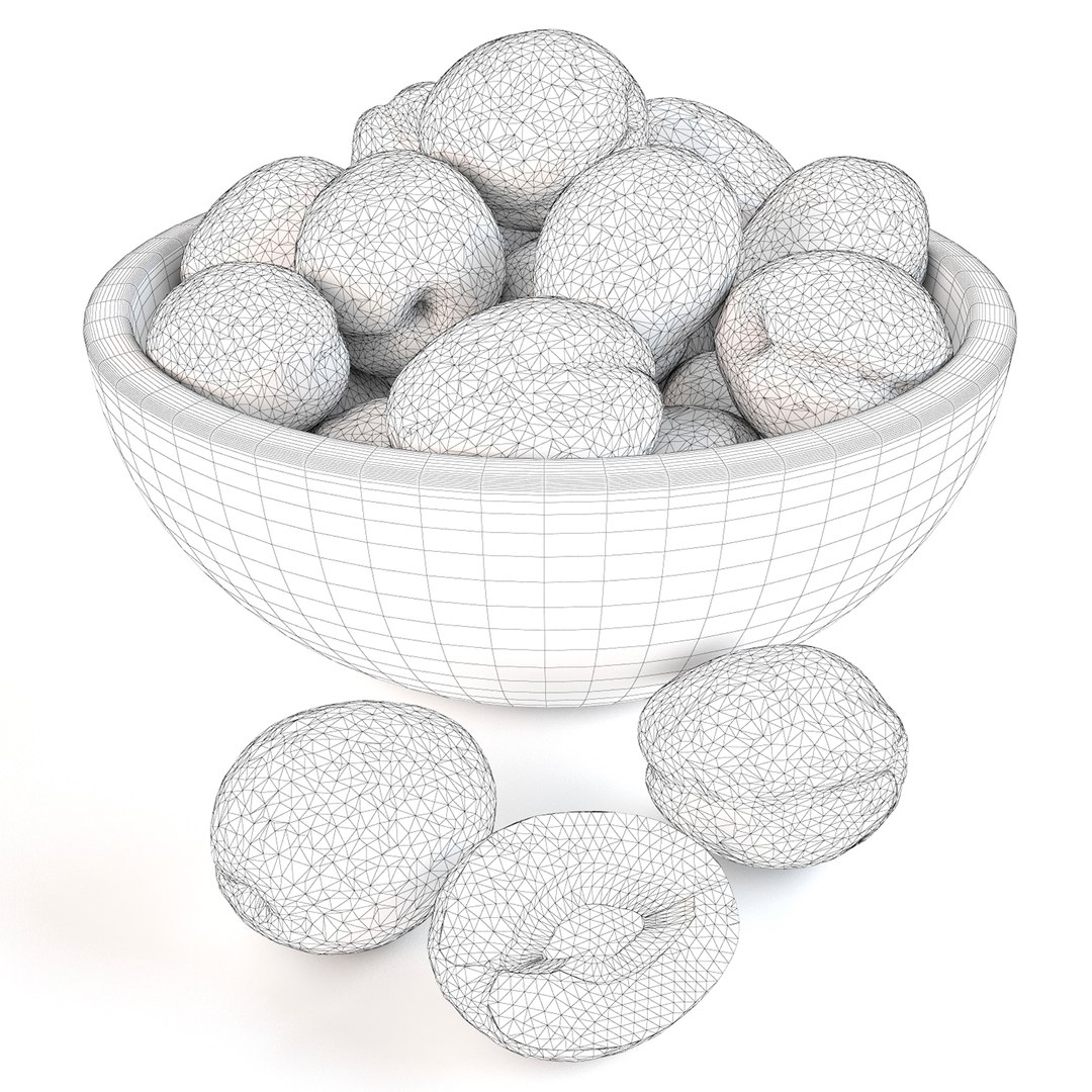 3D Model Apricots Set01 - TurboSquid 2103369