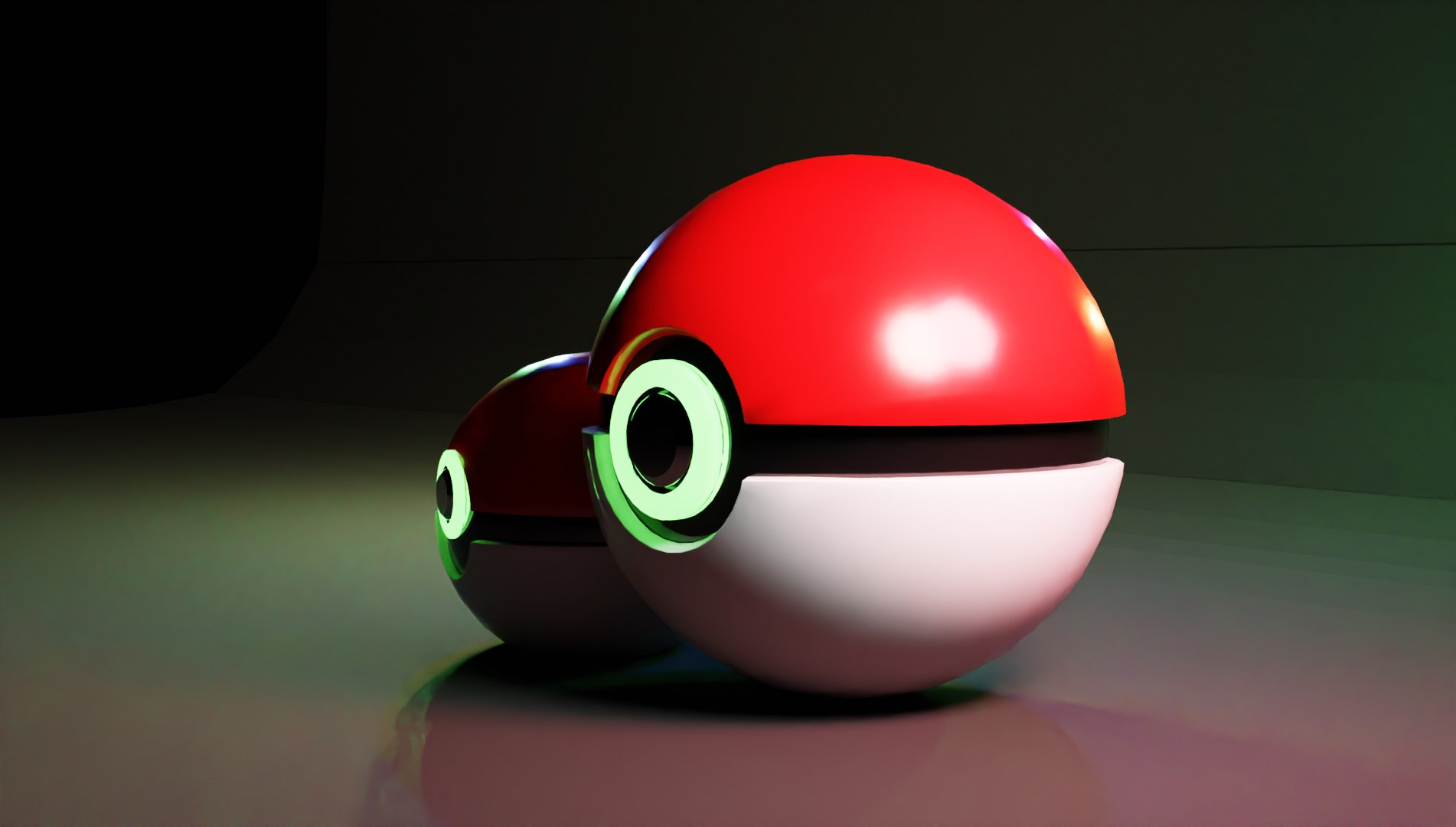 3D Model Of A Pokemon Ball 3D Model - TurboSquid 2247252