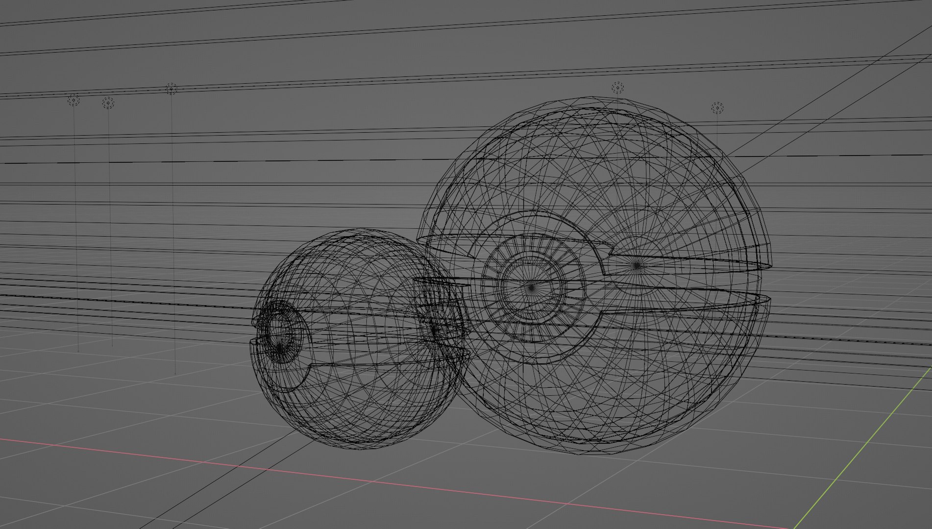 3D Model Of A Pokemon Ball 3D Model - TurboSquid 2247252