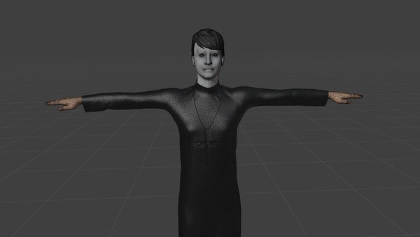 3D Priest model - TurboSquid 2021612