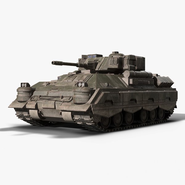 Science Fiction Tank 3D Models for Download | TurboSquid
