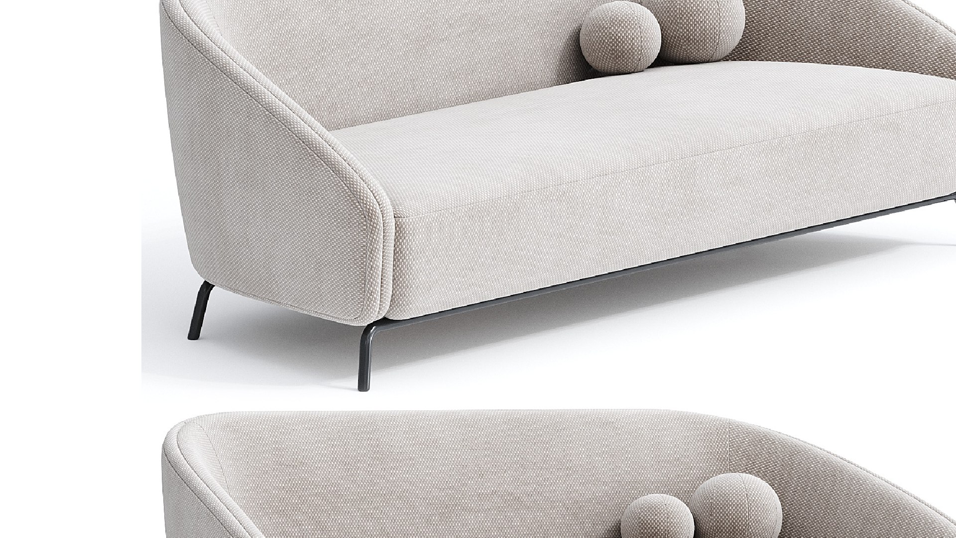 Sofa 225 3D Model - TurboSquid 2195445