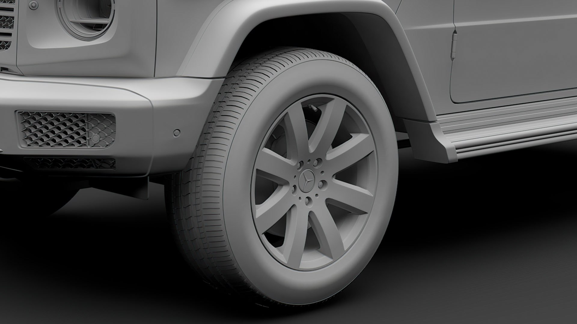 Mercedes Benz G Model - TurboSquid 1684540