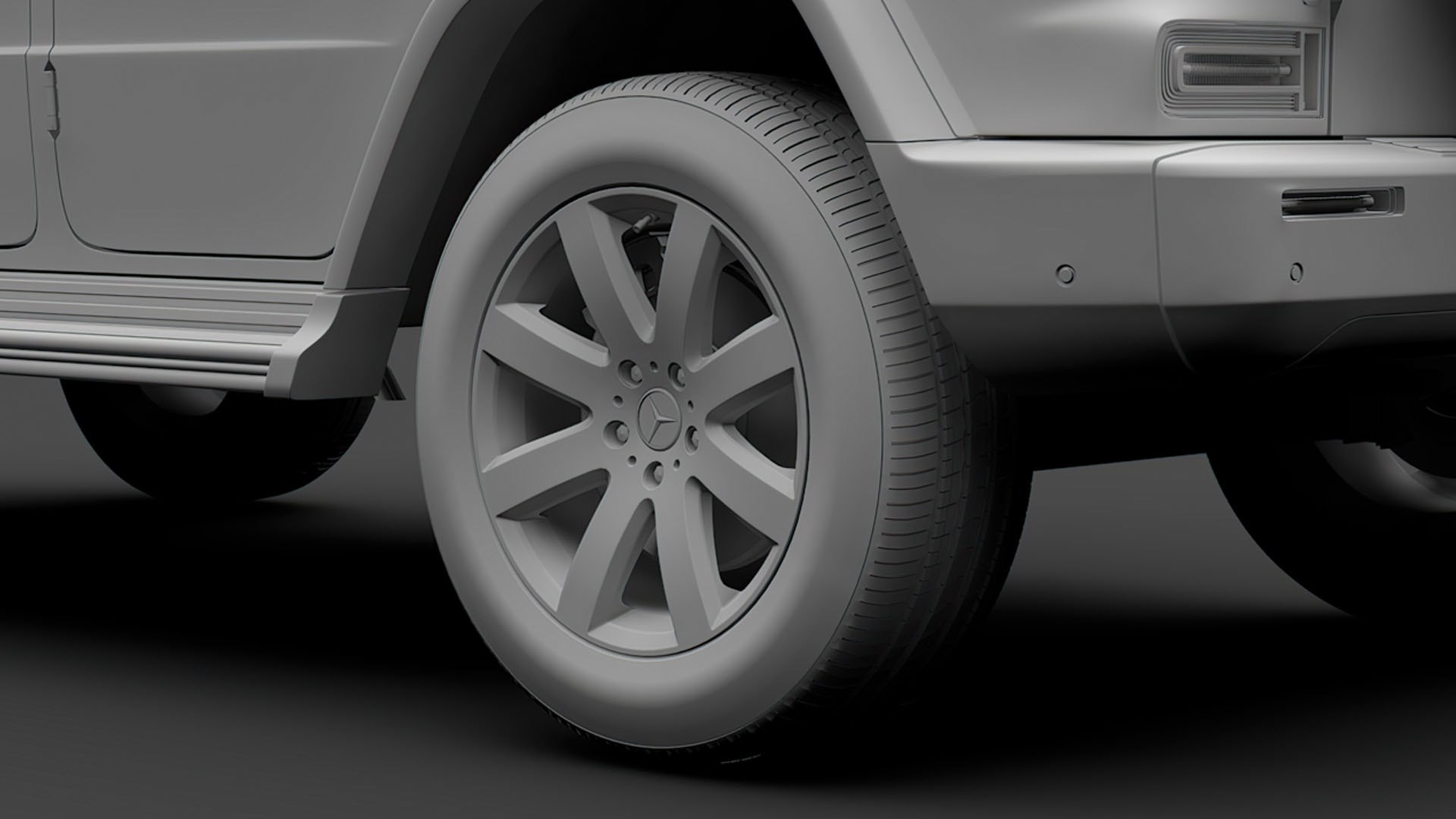 Mercedes Benz G Model - TurboSquid 1684540