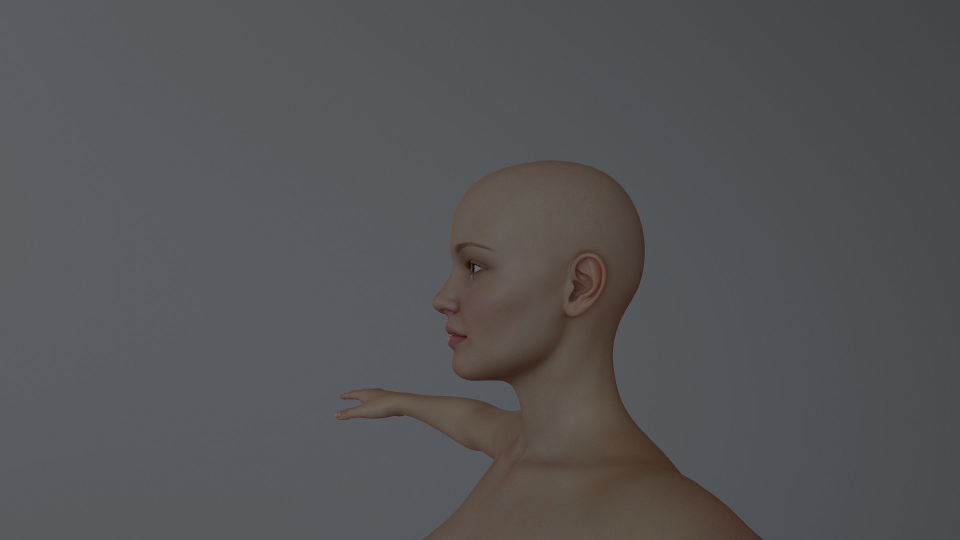 Woman Female Human C4d