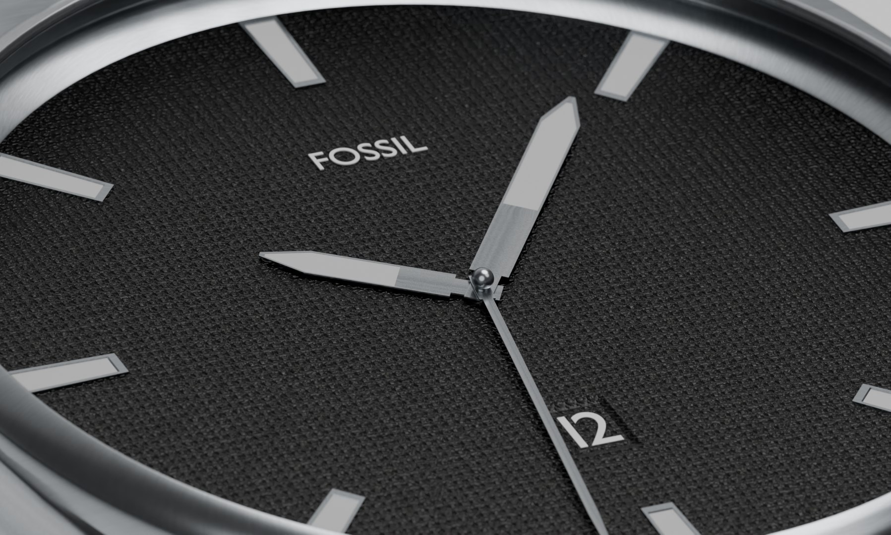 Mens Fossil Watch 3D Model - TurboSquid 2257124