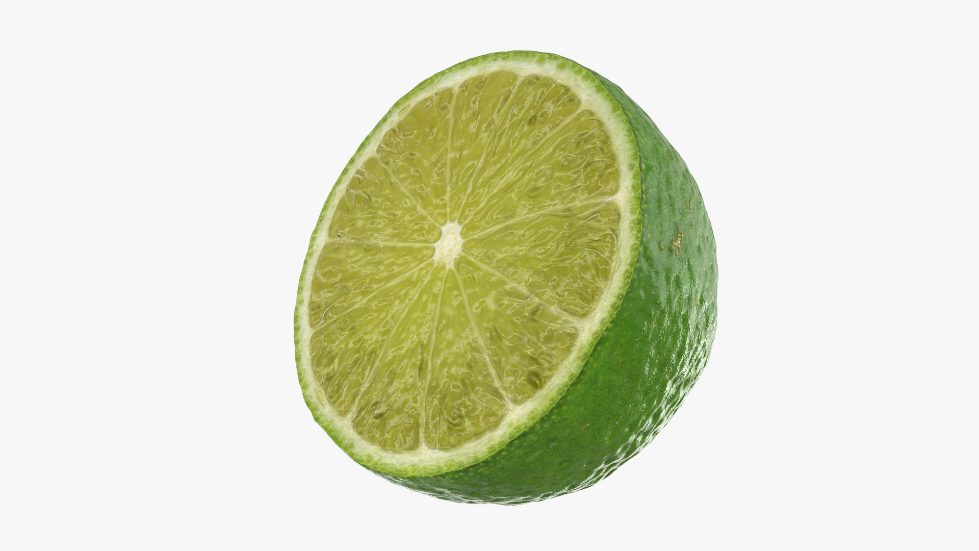 3D Half Lime - TurboSquid 2419143
