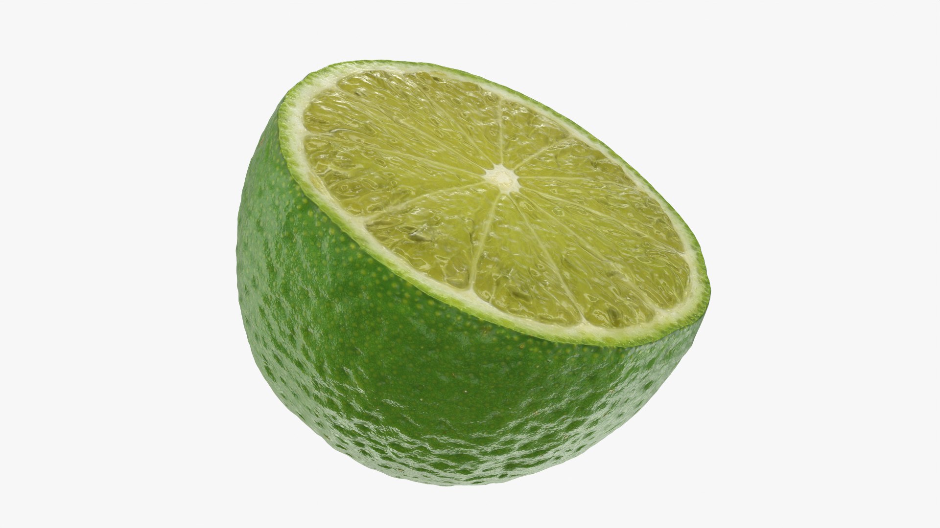 3D Half Lime - TurboSquid 2419143