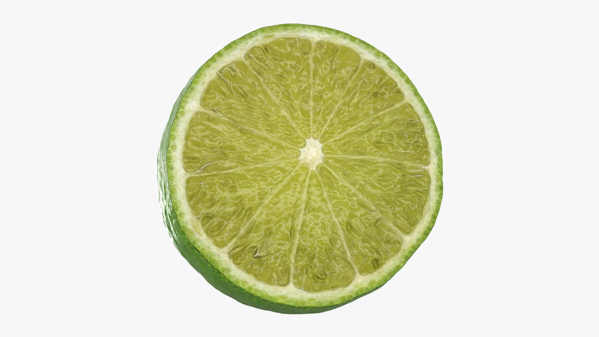 3D Half Lime - TurboSquid 2419143