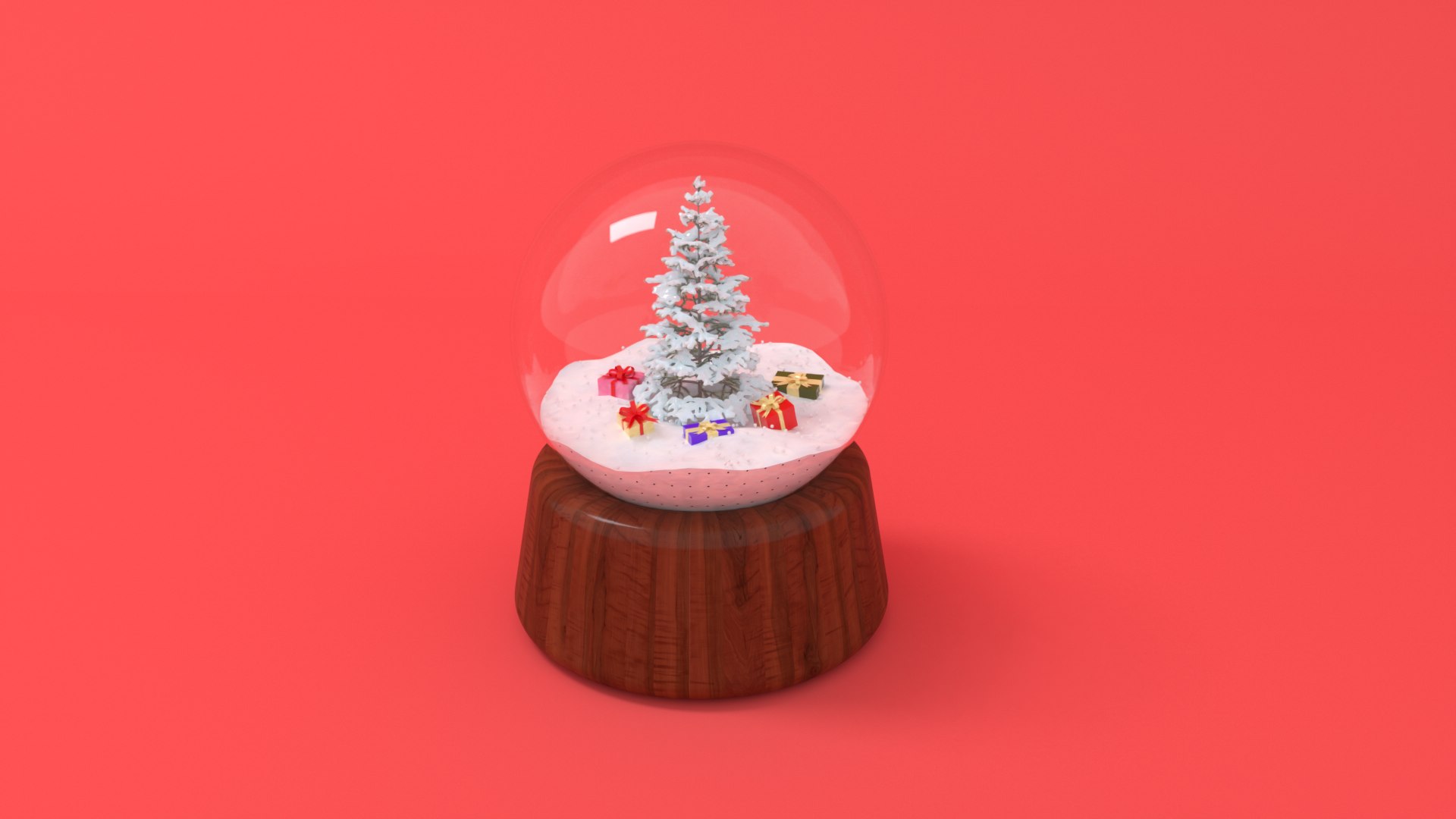 3D Snow Globe Model - TurboSquid 1829764