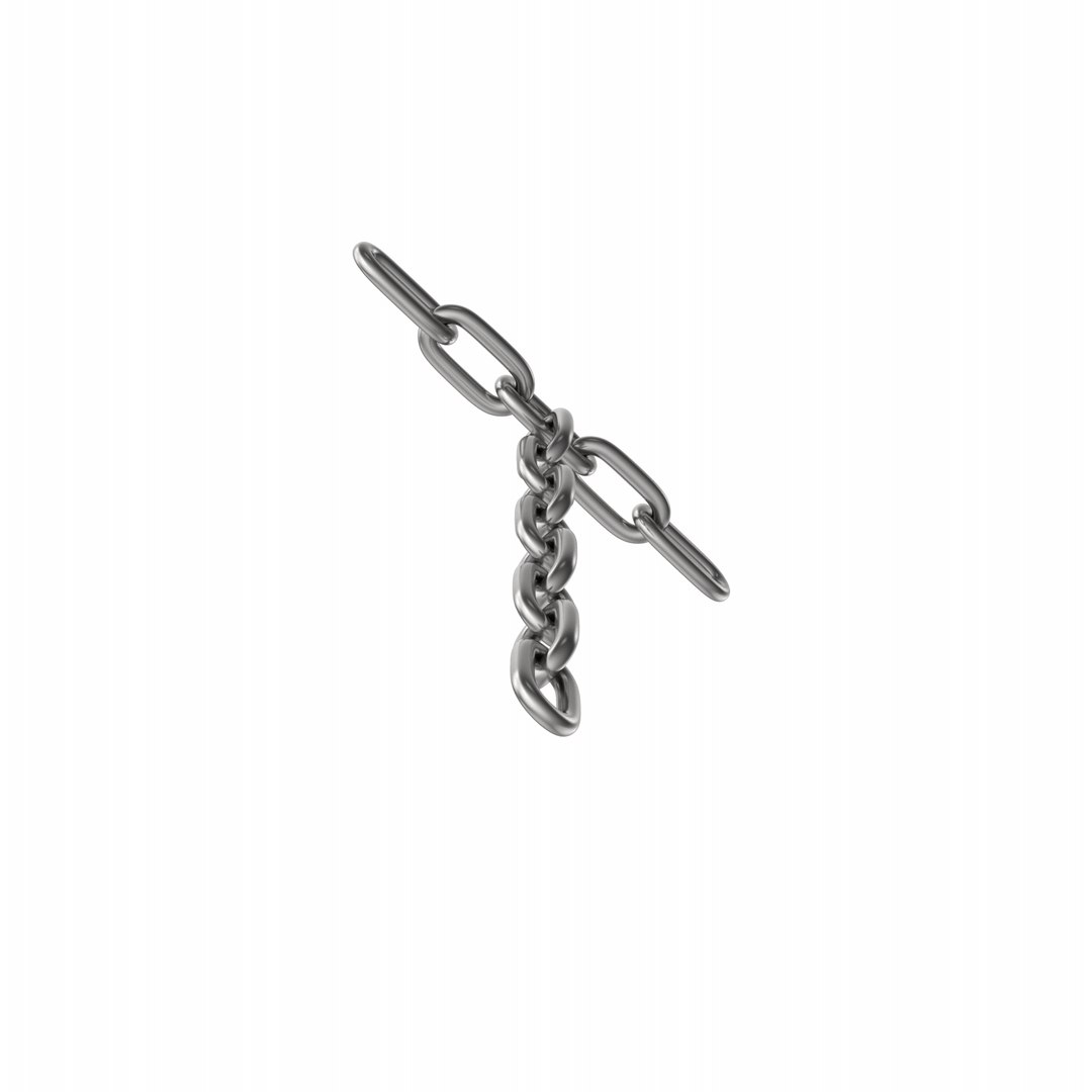 Chain Letter T 3D - TurboSquid 2024708
