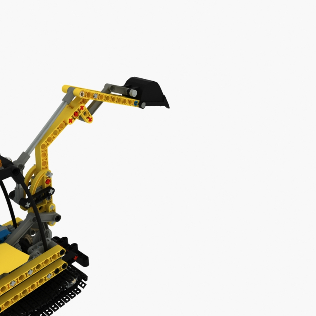 Max Set Compact Excavator Lego
