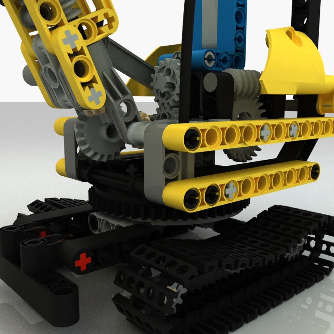 Max Set Compact Excavator Lego