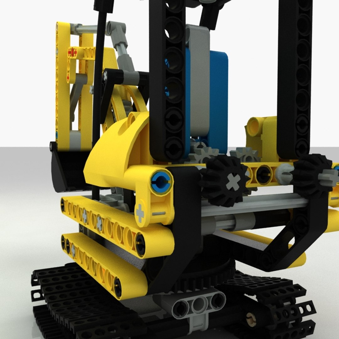 Max Set Compact Excavator Lego
