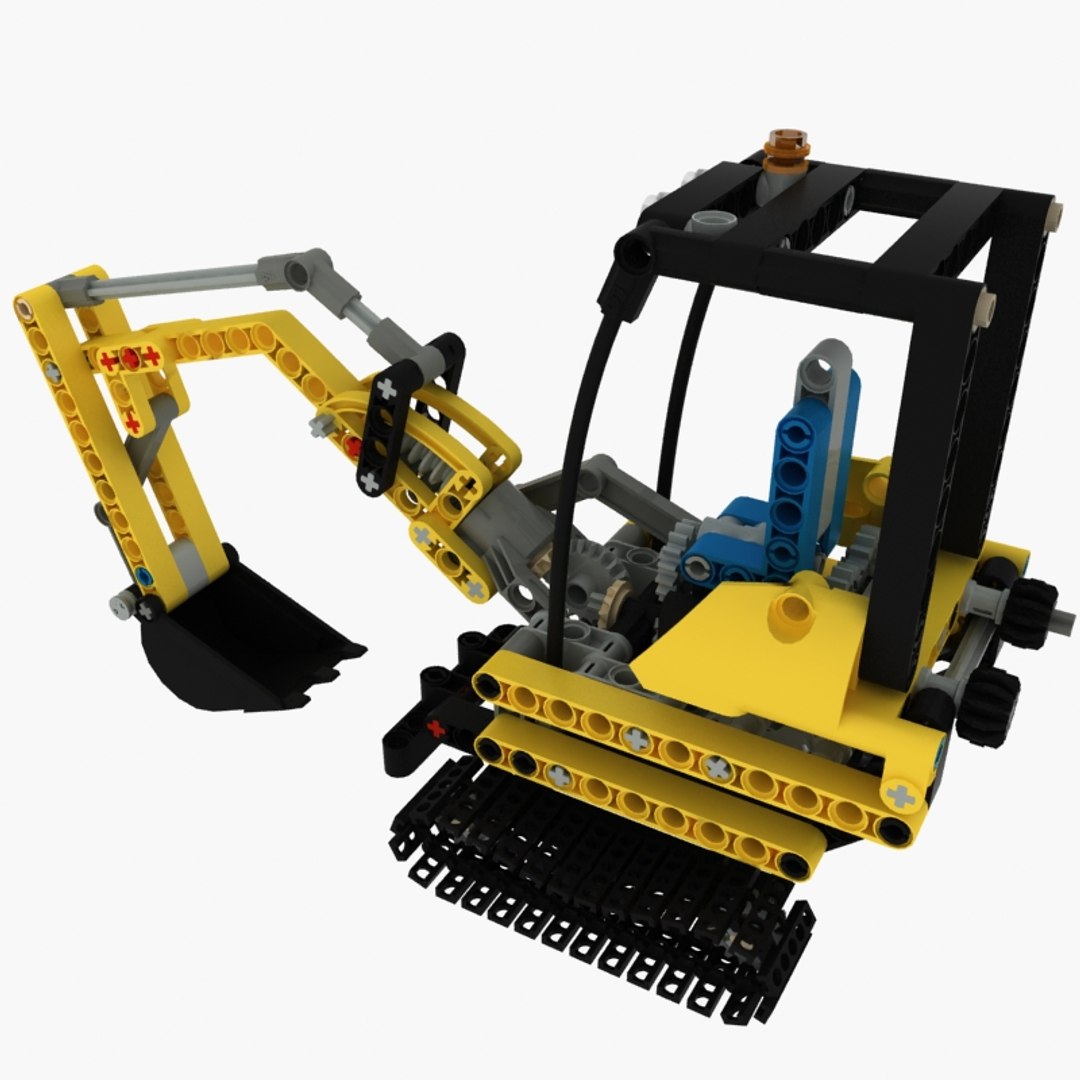 Max Set Compact Excavator Lego