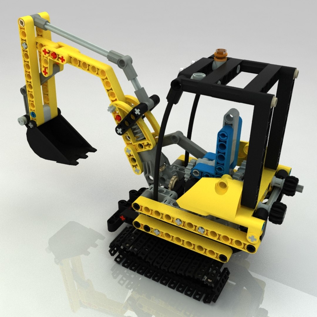 Max Set Compact Excavator Lego