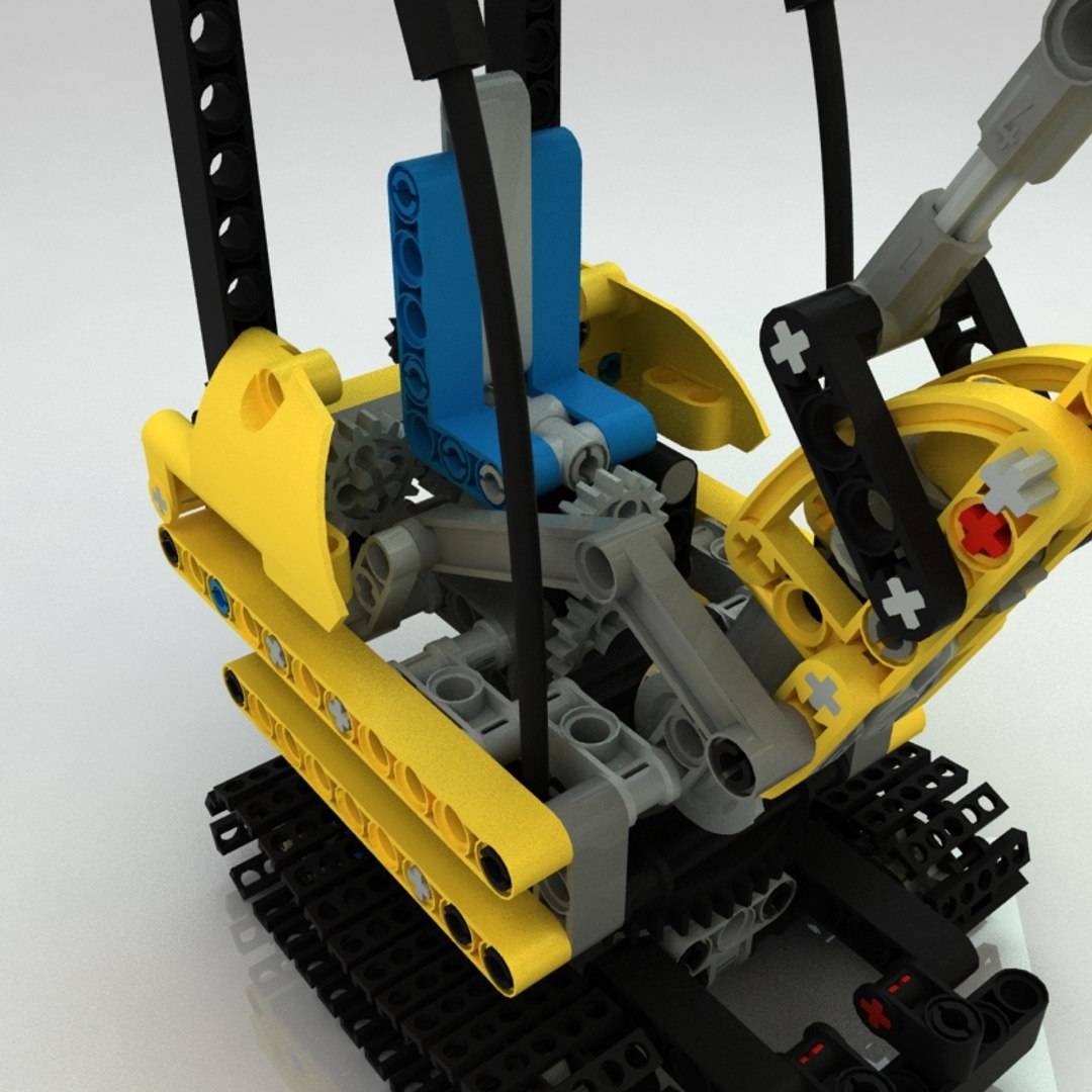 Max Set Compact Excavator Lego