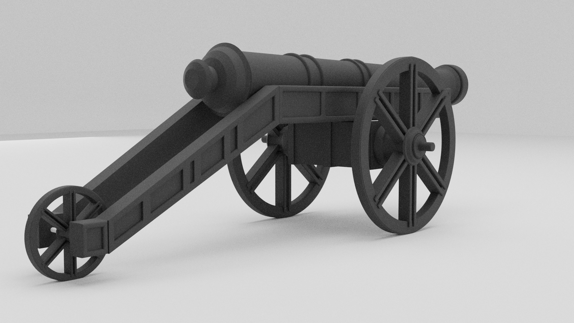 Cannon 3D Model - TurboSquid 1445331