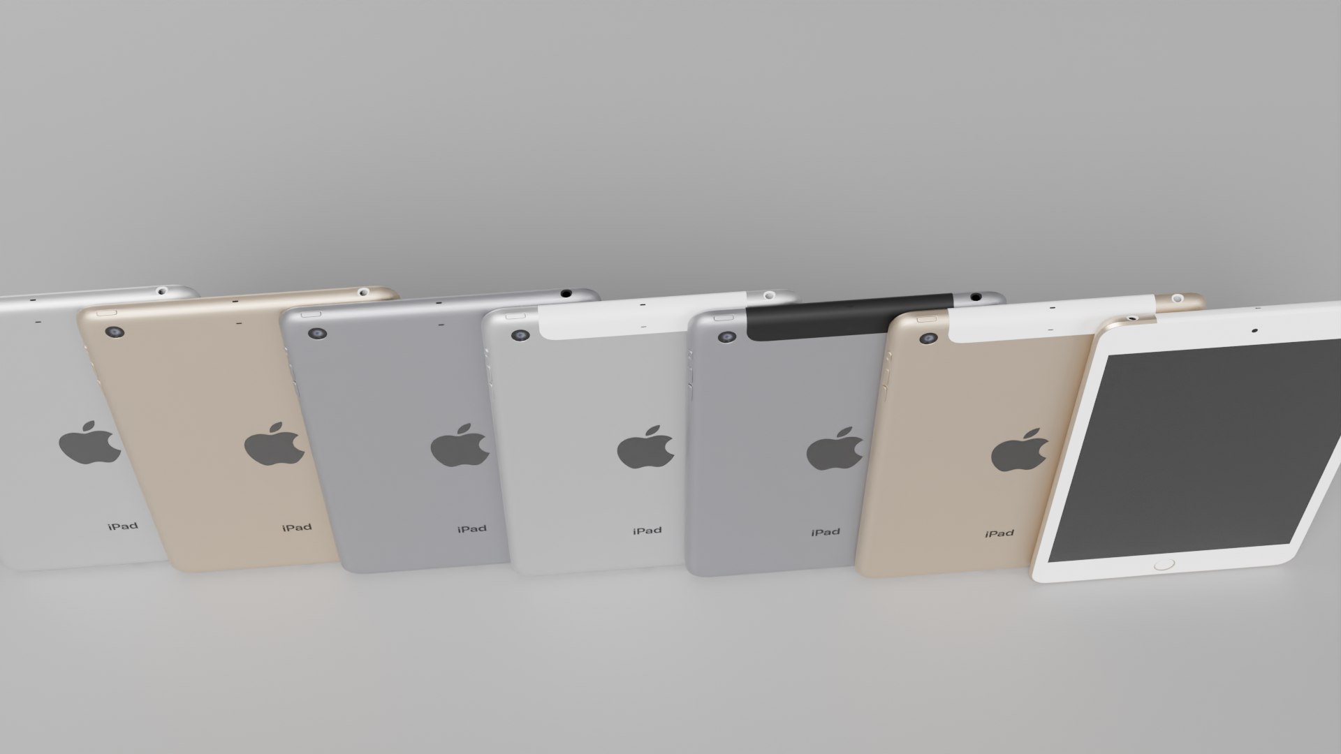 3D Apple IPad Mini 3 Wifi And Cellular Tablet - TurboSquid 2100632
