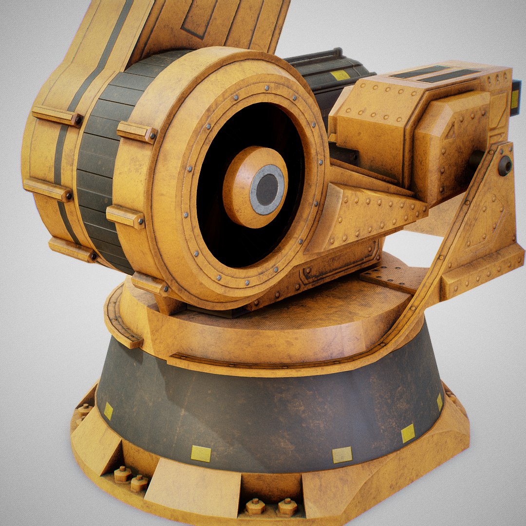 Industrial Robotic Arm Bot 3D Model - TurboSquid 1419395