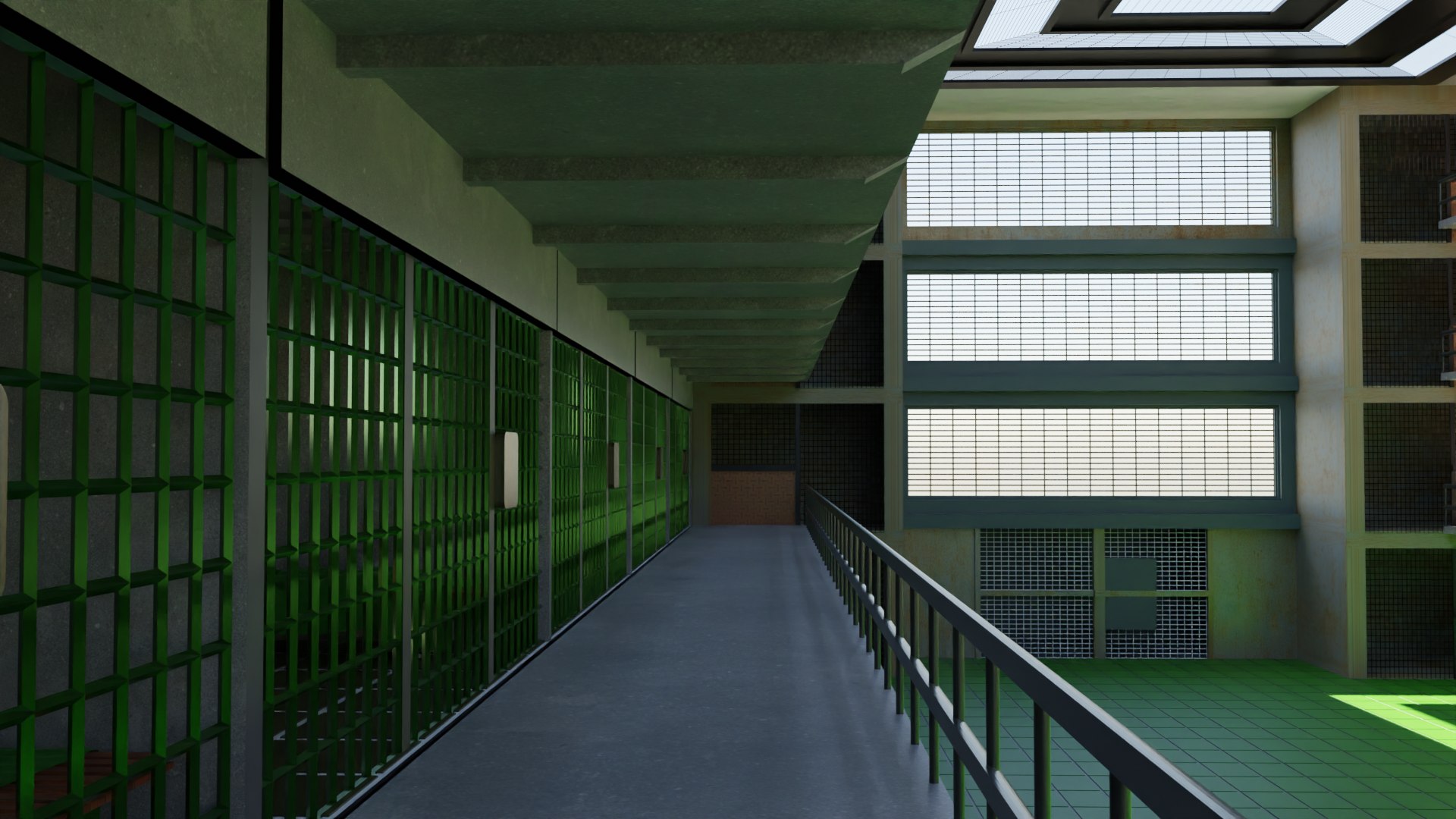 3D Prison Interior - TurboSquid 2154596
