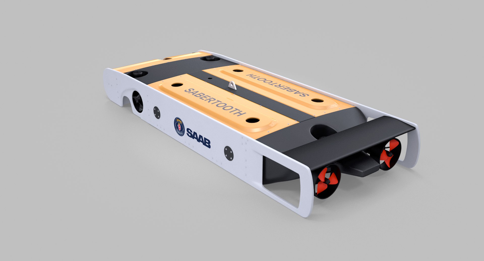 Saab seaeye sabertooth 3D model - TurboSquid 1276387