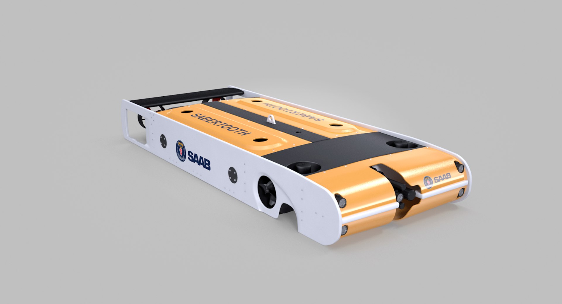 Saab seaeye sabertooth 3D model - TurboSquid 1276387