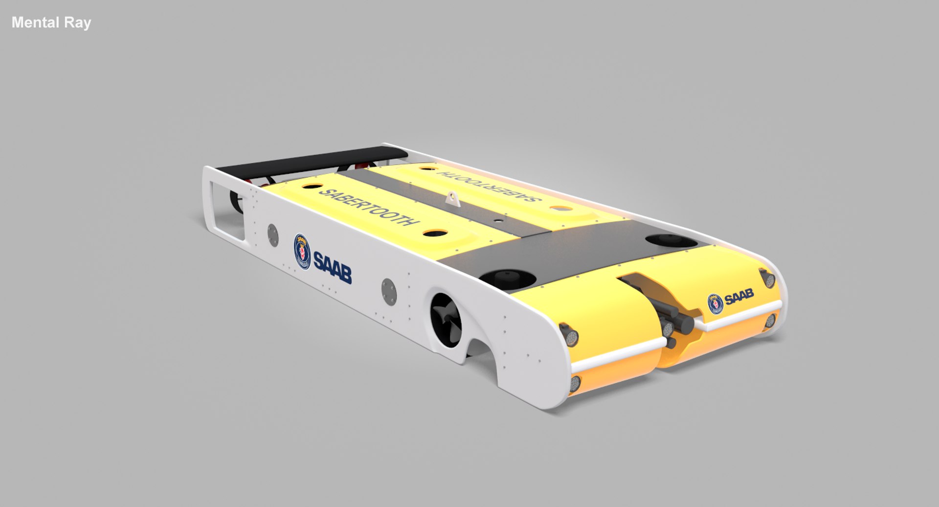 Saab seaeye sabertooth 3D model - TurboSquid 1276387