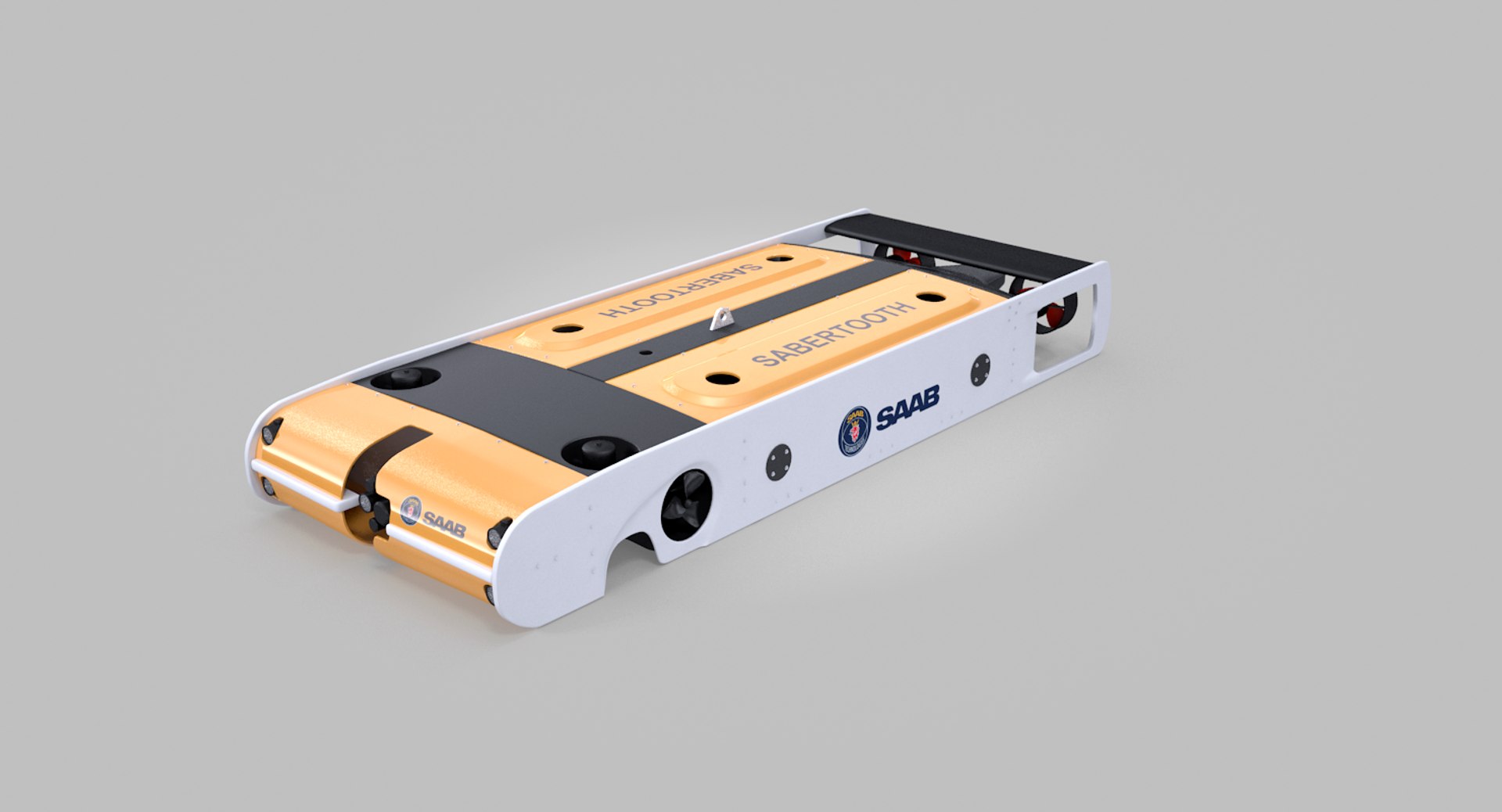 Saab seaeye sabertooth 3D model - TurboSquid 1276387