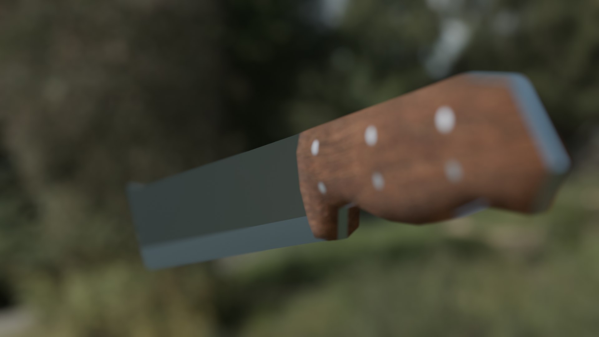 Machete 3D Low Poly Texture PBR 3D - TurboSquid 2336164