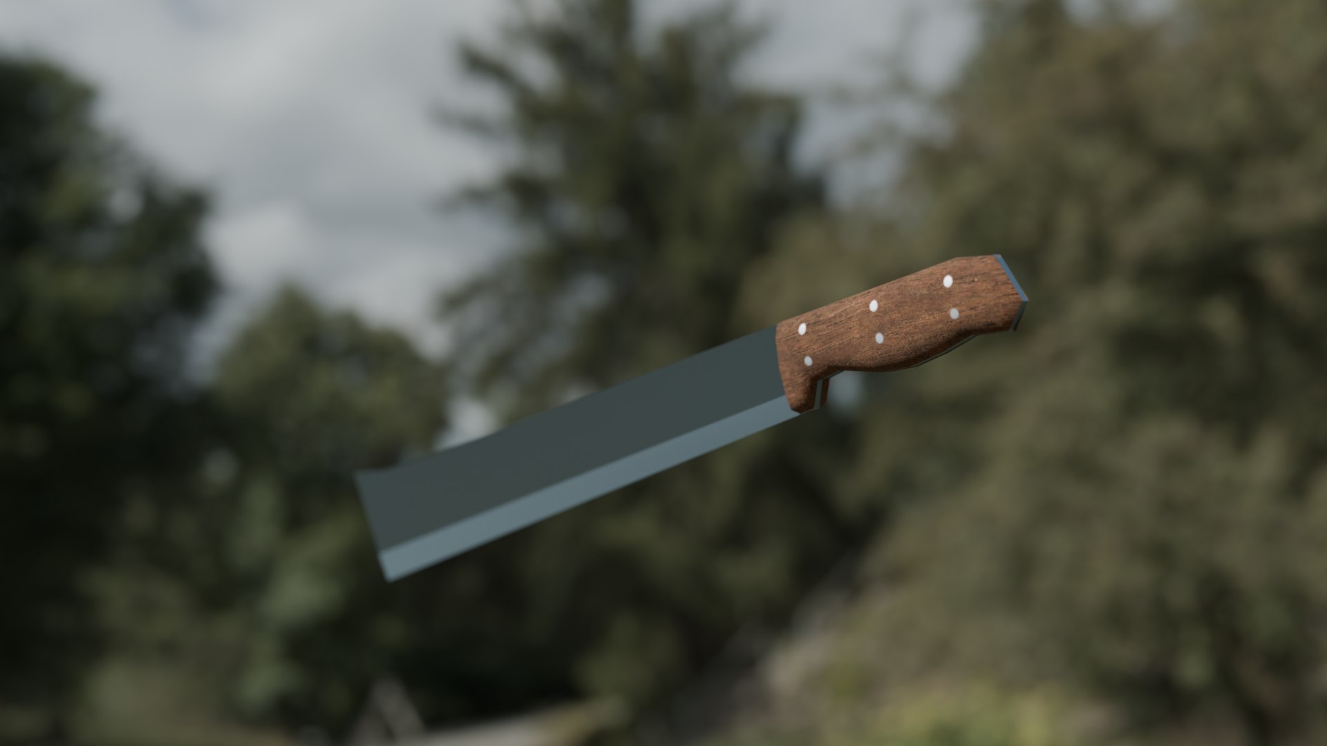 Machete 3D Low Poly Texture PBR 3D - TurboSquid 2336164