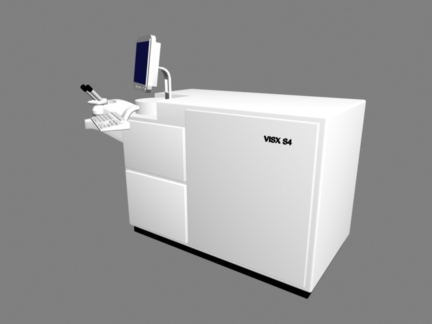 3d model excimer laser machine
