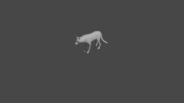 modelo 3d Wolf Animation Run Walk and Look Around - TurboSquid 1999265