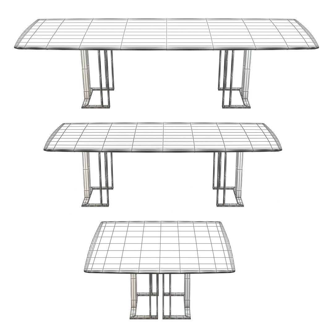 3D Meridiani Charlie Table Model - TurboSquid 1444338