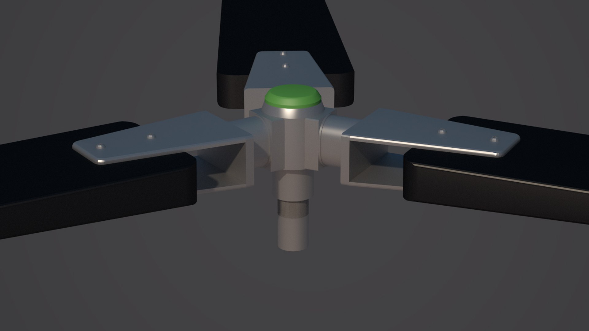 Free Light Helicopter Rotor Animation 3d Model