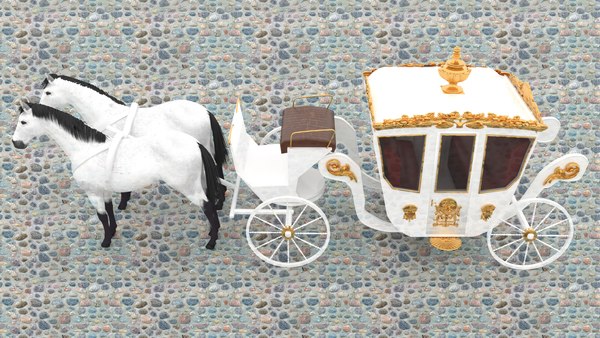 3D Royal Carriage - TurboSquid 1789941