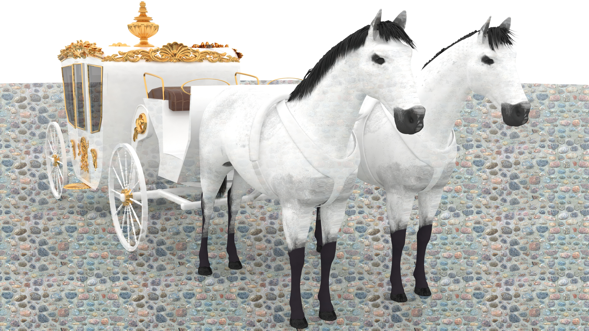 3D Royal Carriage - TurboSquid 1789941