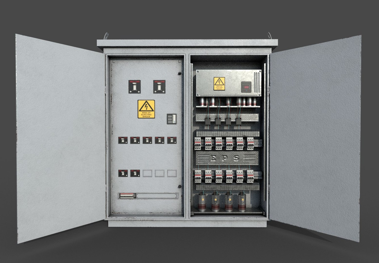 Electric Fuse Box Model - TurboSquid 1735193