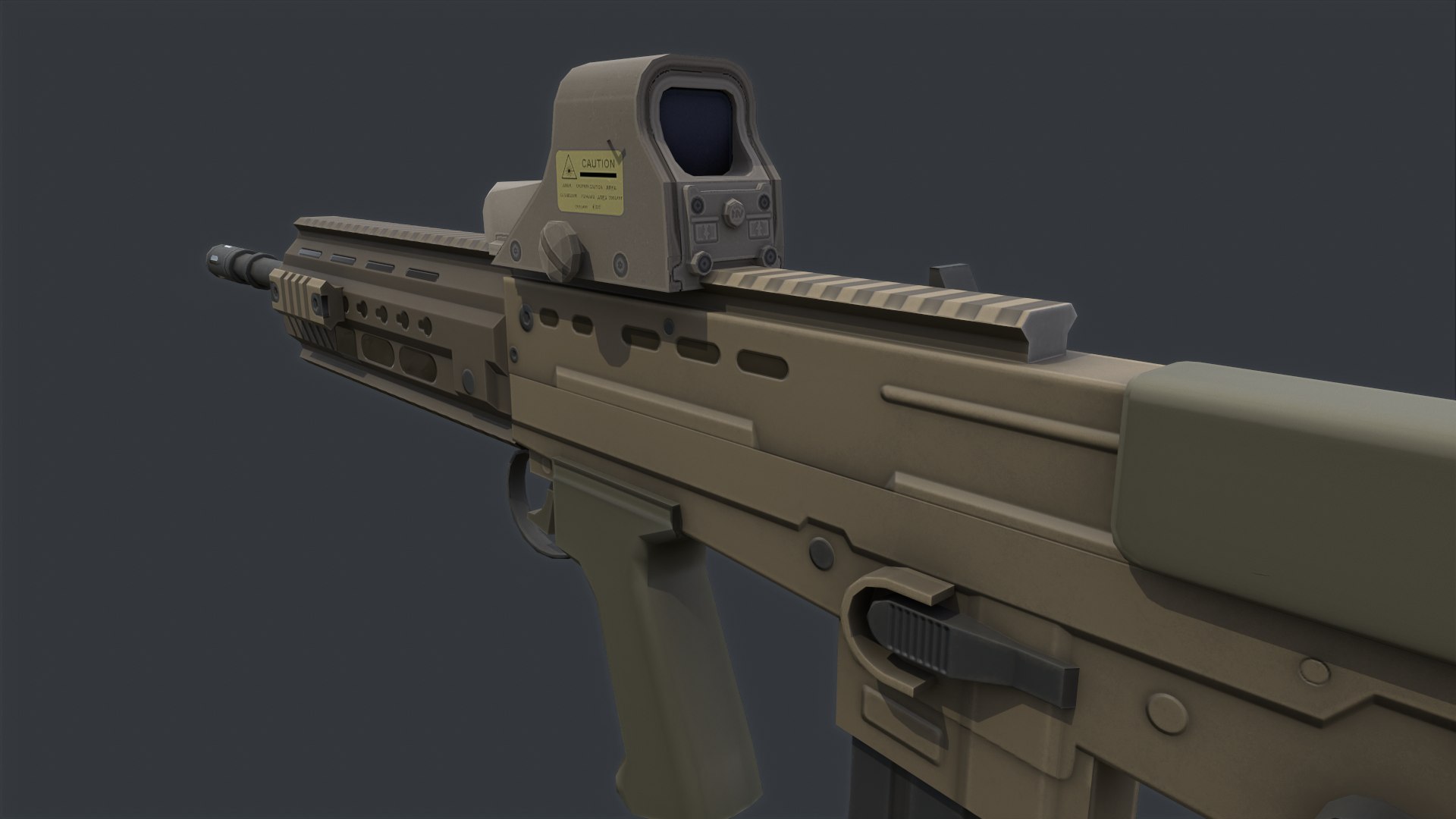 3D L85-A3 Pack Accessories Low-poly Model - TurboSquid 1981009