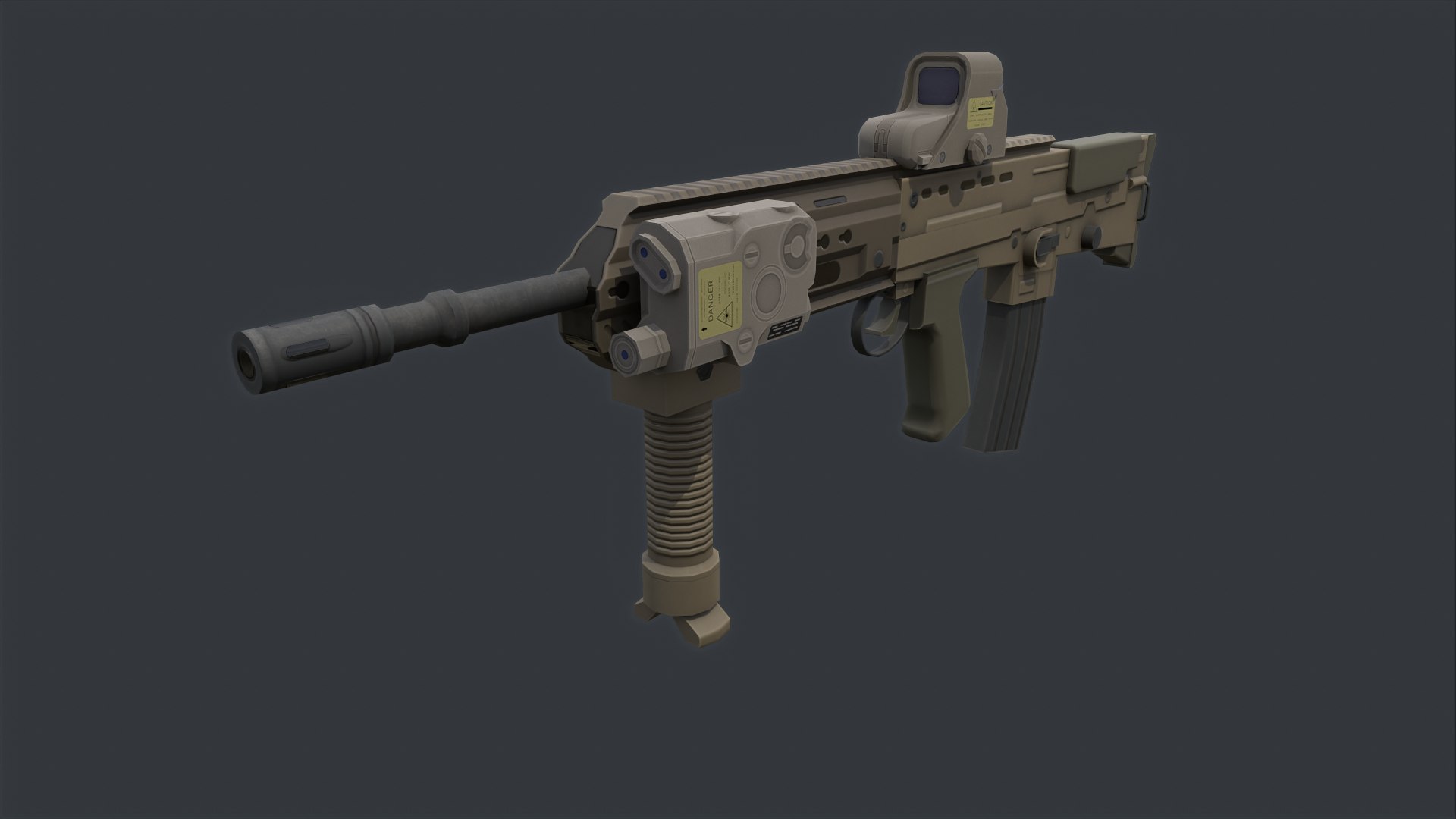 3D L85-A3 Pack Accessories Low-poly Model - TurboSquid 1981009