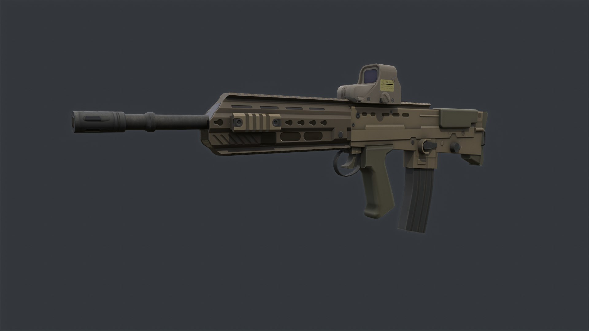 3D L85-A3 Pack Accessories Low-poly Model - TurboSquid 1981009