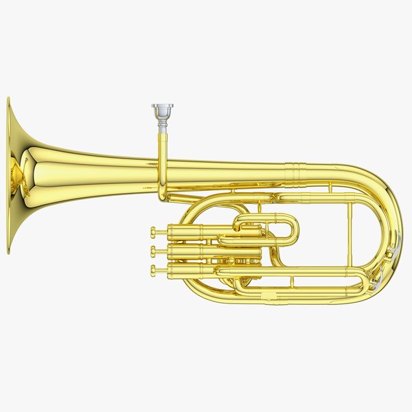 Alto horn 3D model - TurboSquid 1320018