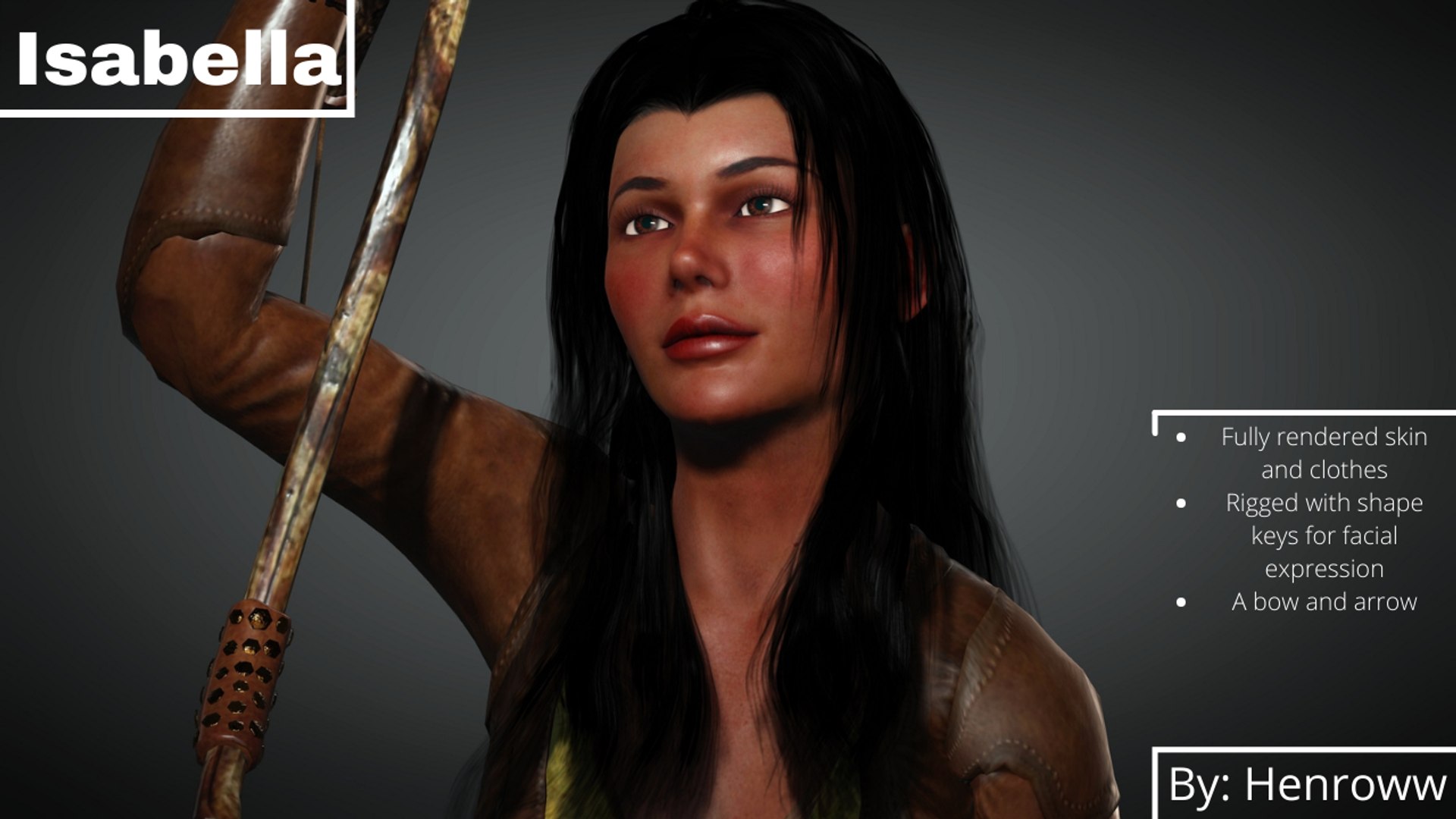 Free 3D Isabella Model - TurboSquid 1844217