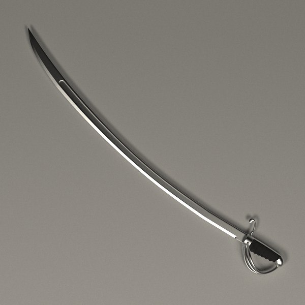 sabre 3d model