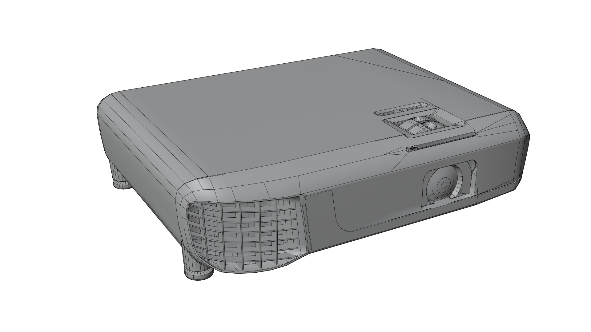 3D Projector Black Collection - TurboSquid 1802561