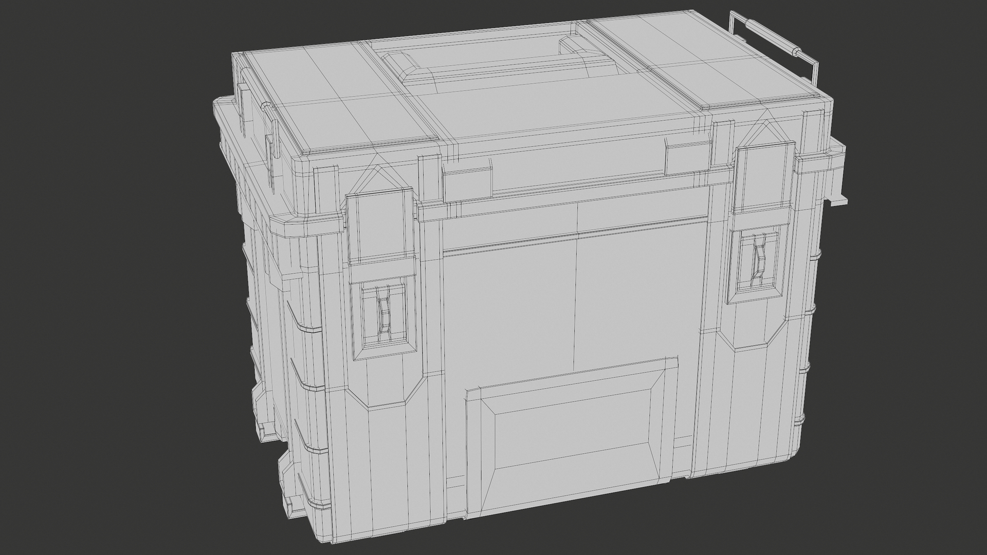 3D futuristic industrial crates contains - TurboSquid 1661841
