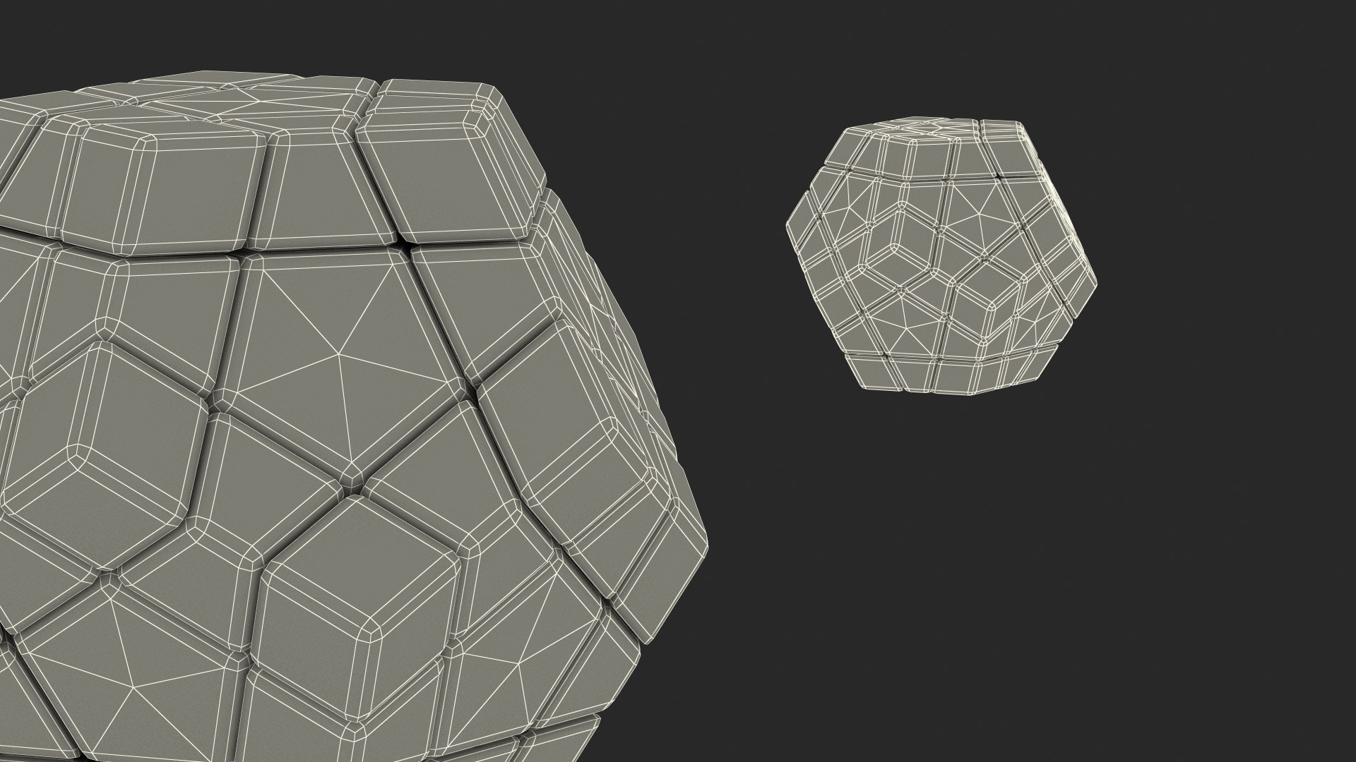 3D Puzzle Toy Rubiks Megaminx Randomized Colors Model - TurboSquid 2194754