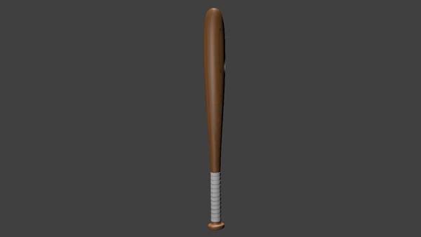 3D simple baseball bat model - TurboSquid 1399560