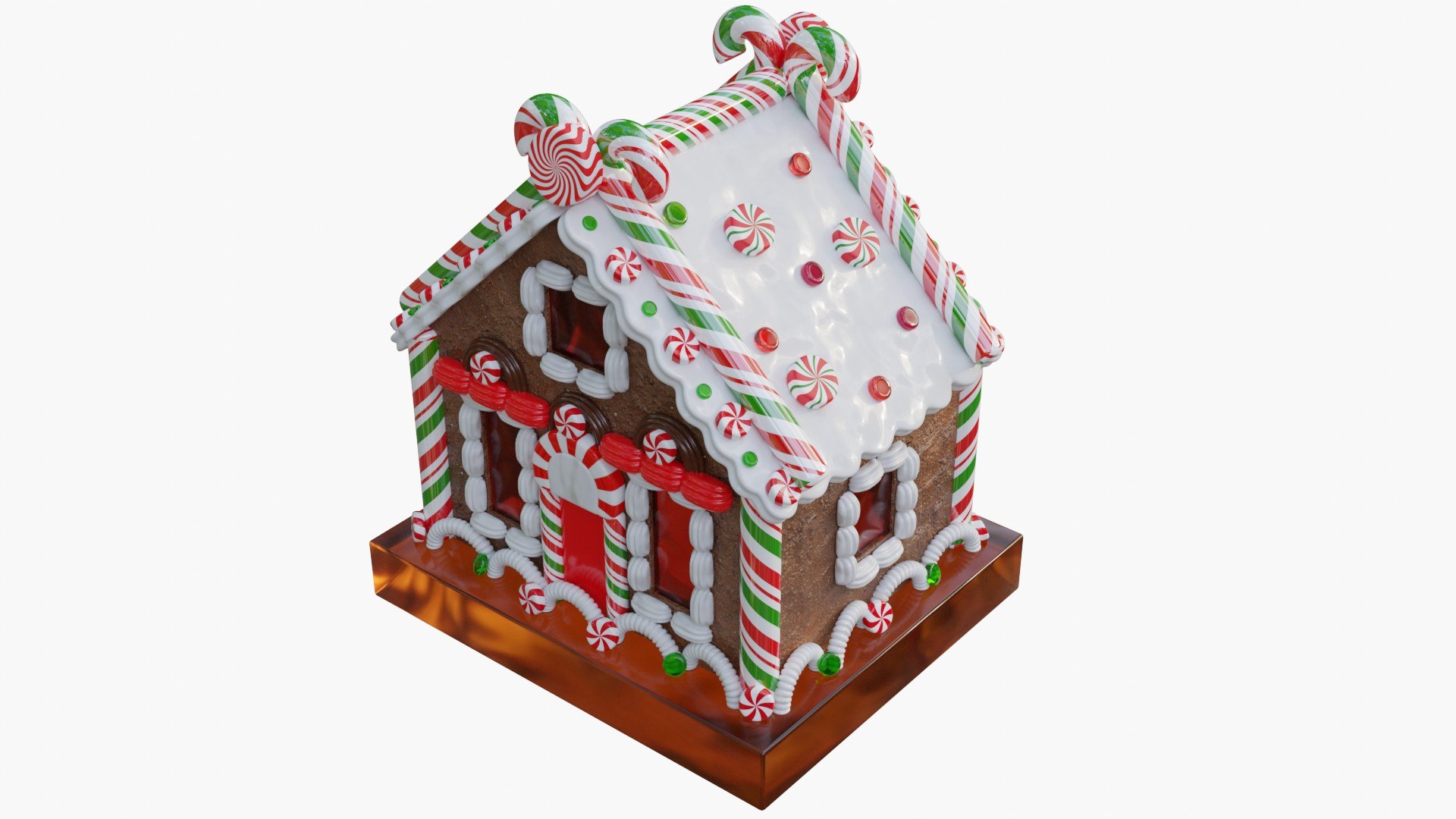 Candy House 3D Model - TurboSquid 1992044